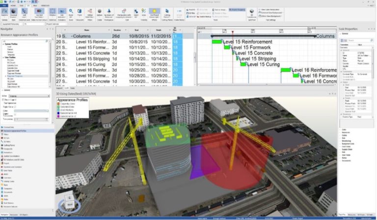 4D Scheduling In BIM For Construction Logistics Management
